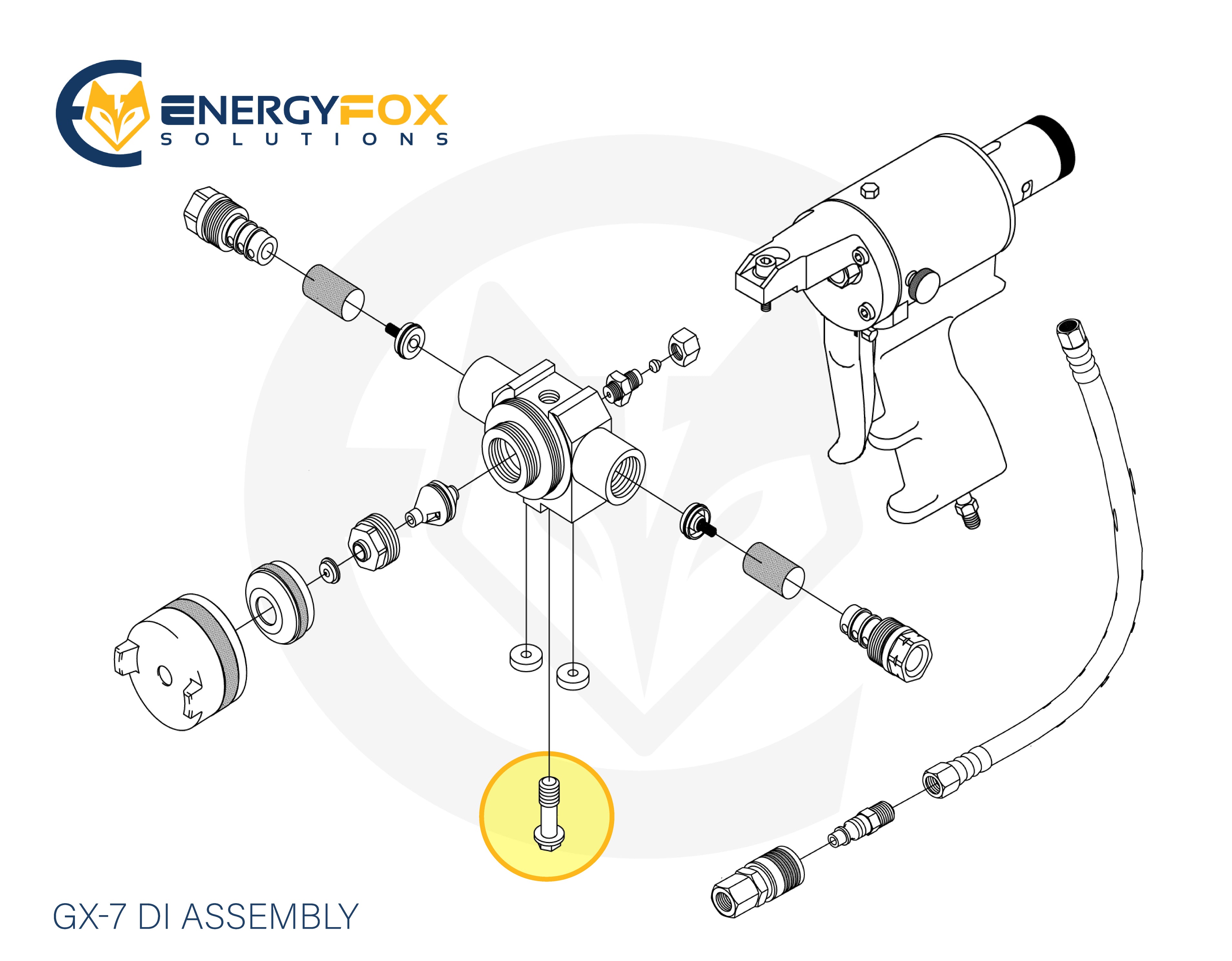 295433 - GX-7 A/400/DI Coupling Block Mounting Screw – Energy Fox Solutions